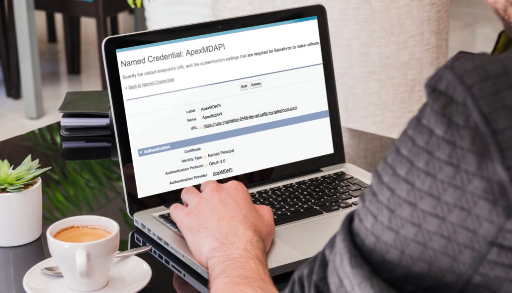 Using Named Credentials with the Apex Wrapper Salesforce Metadata API - GyanSys